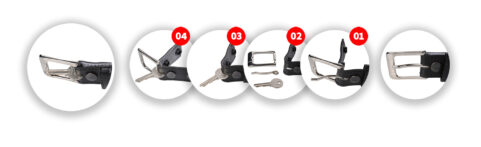 the shabbat key belt